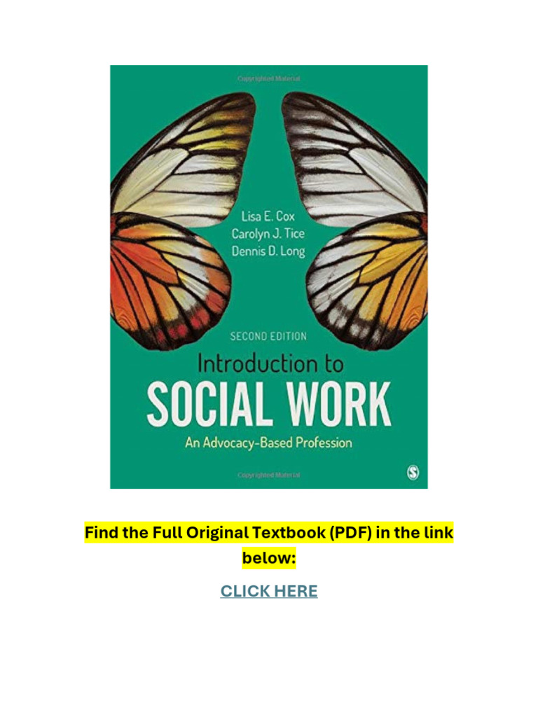 Introduction to Social Work Advocacy | PDF | Social Work | Poverty