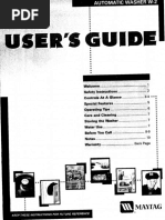 User Manual Maytag MVW4505MW (English - 20 Pages) | PDF | Washing ...