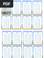 15x15 Multiplication Table Guide | PDF