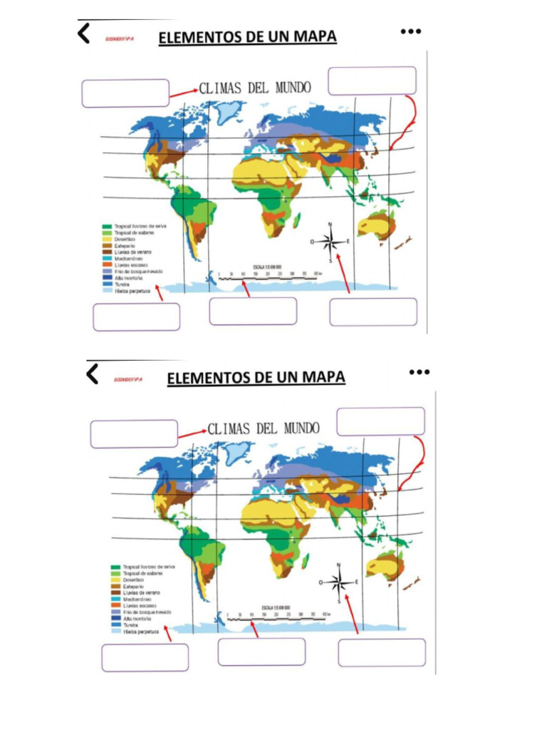 Elementos Del Mapa | PDF