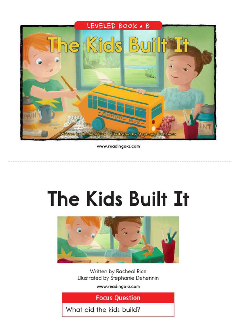 Kids Built It, The (B) | PDF