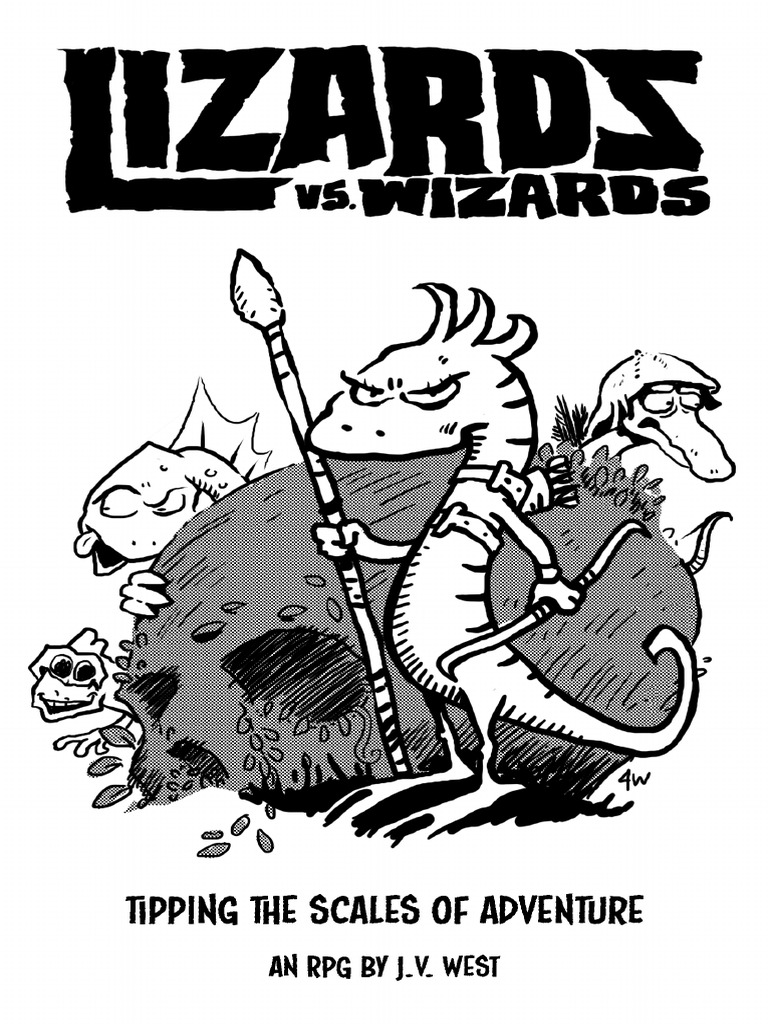 Lizards Vs Wizards RevA | PDF