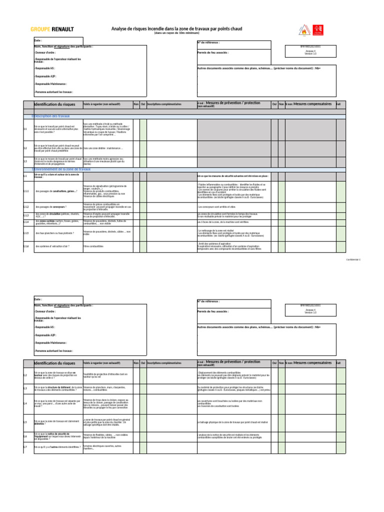 V1AnÃ¡lisis de Riesgo de Incendio | PDF | Matériaux