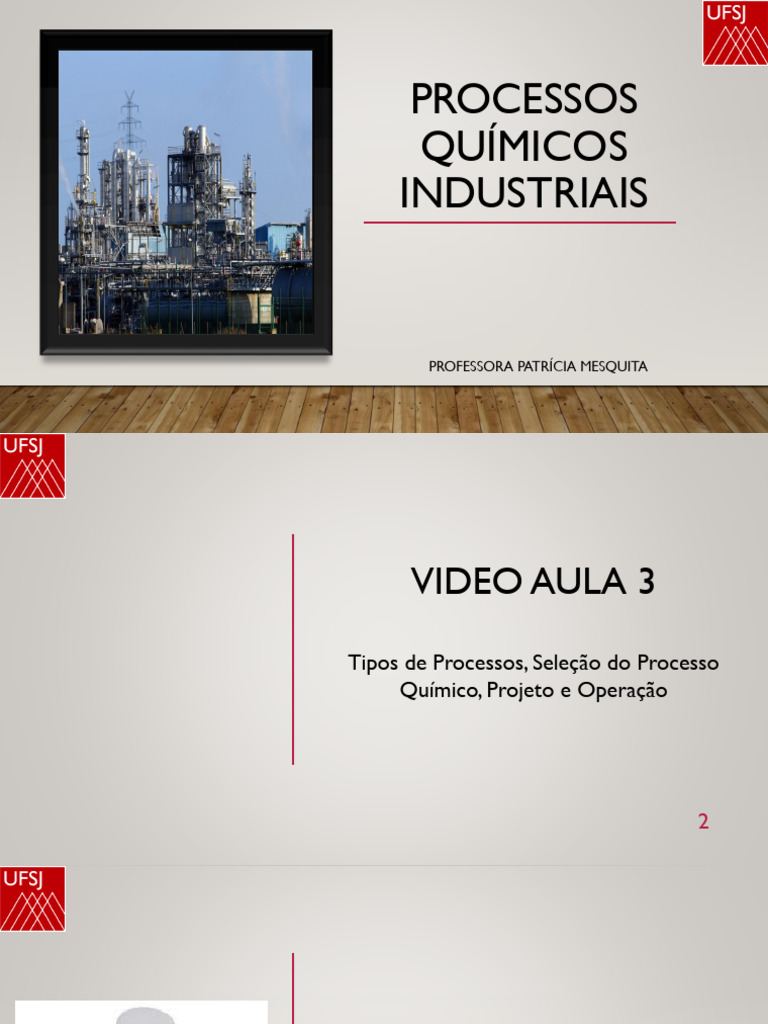 Tipos de Processos Químicos Industriais | PDF | Despesa