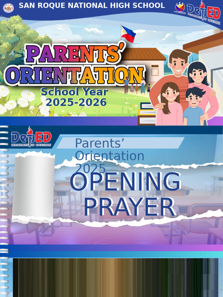 2025-2026 Parent Orientation | PDF | Schools