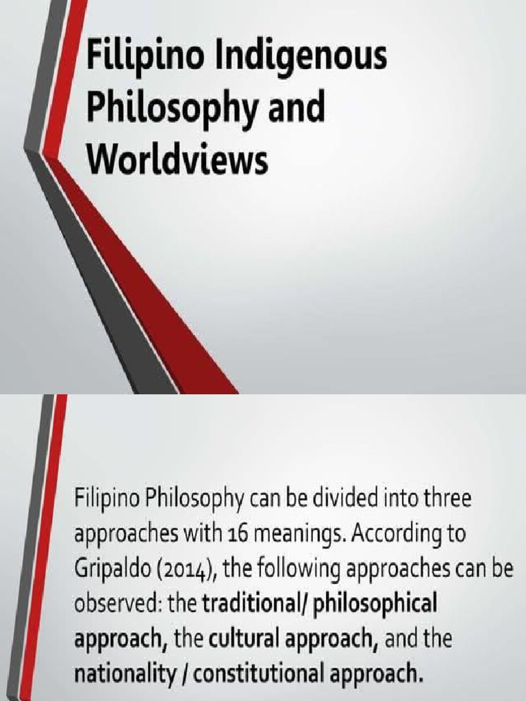 Filipino Indigenous and World Views | PDF
