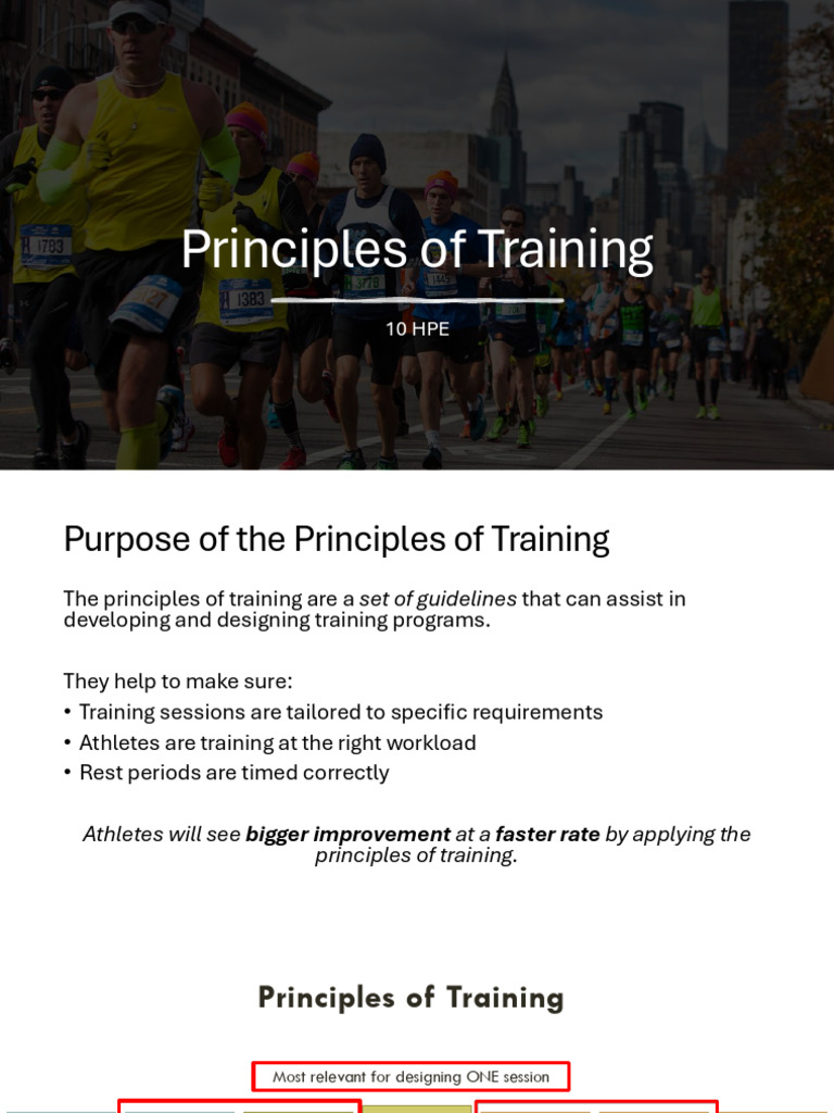 4 Key Principles of Strength Training | PDF | Strength Training ...