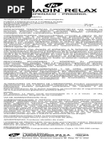 Flexidol-Relax Prospecto Pacientes Raffo | PDF | Droga anti ...