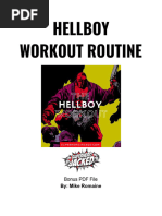 Katsuki Bakugo Workout PDF | PDF | Strength Training | Physical Fitness