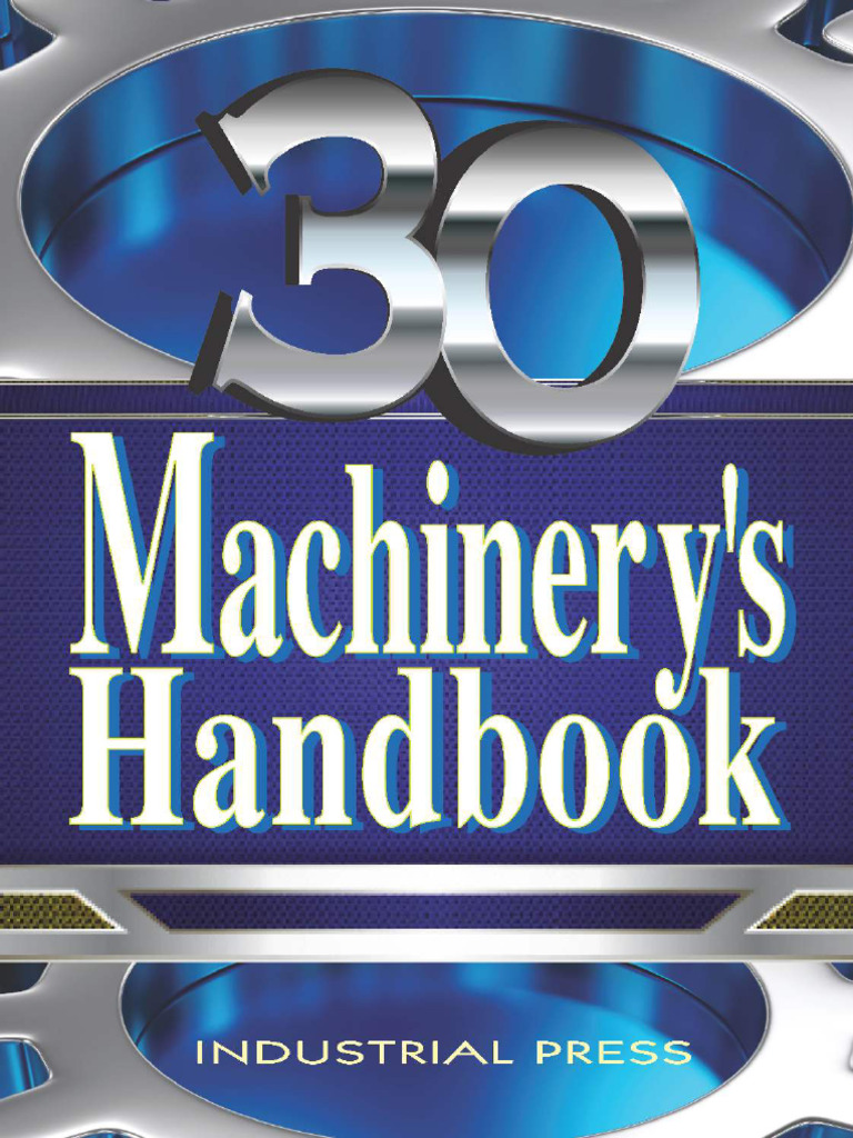Machinerys Handbook Toolbox Edition (30th Edition) PDF | PDF | Screw ...