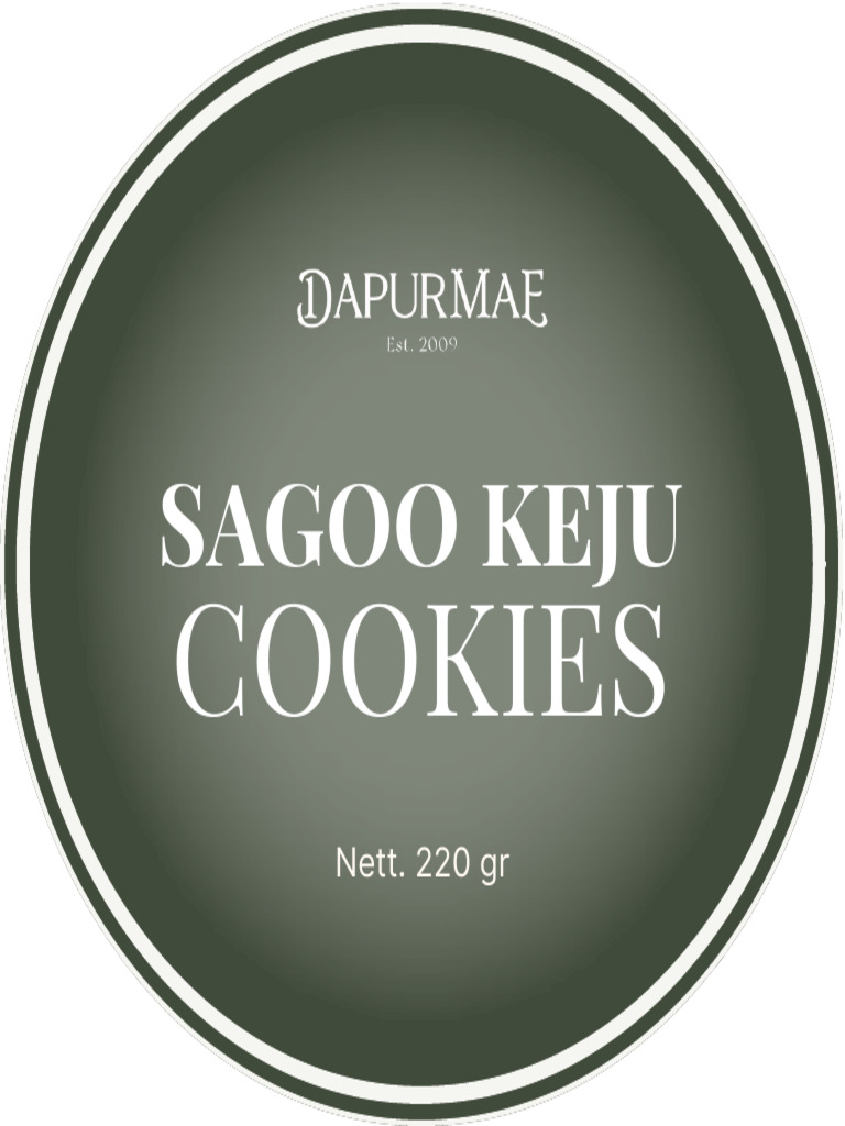 Label Sagu Keju 2025 | PDF