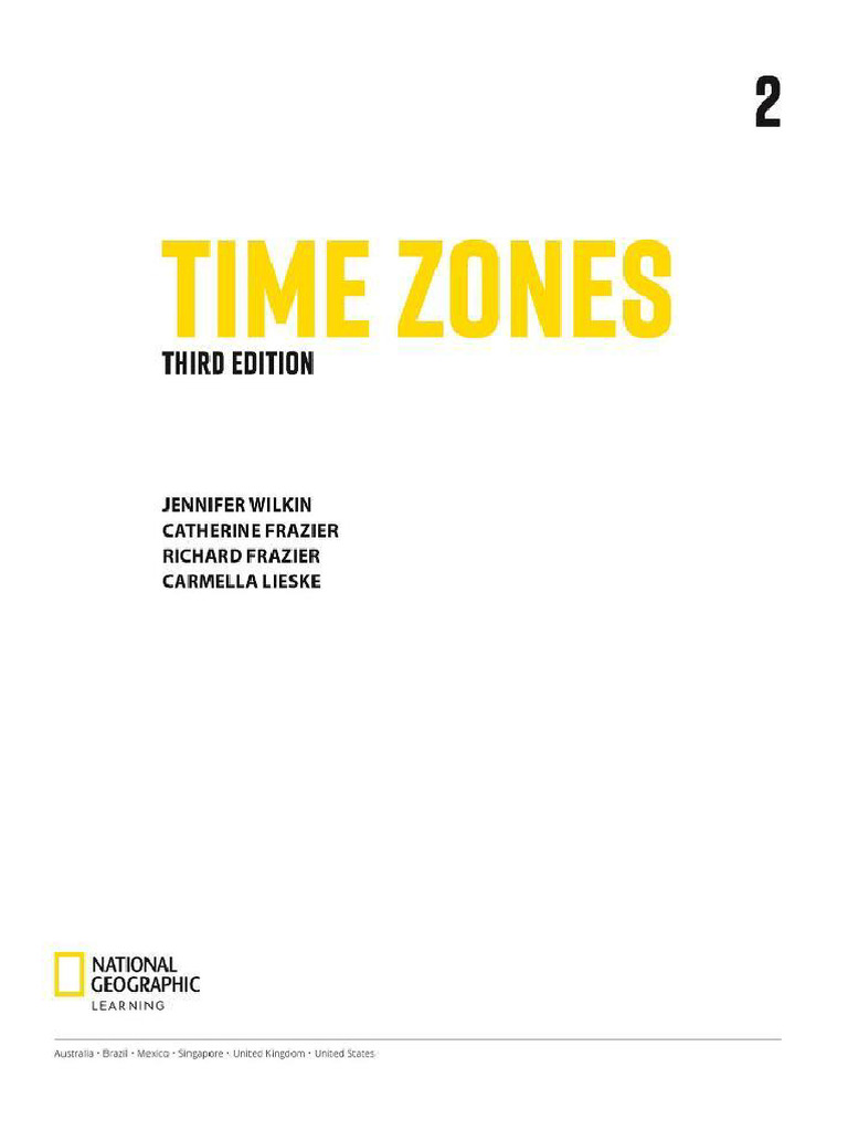 Time Zones 2 Students Book | PDF