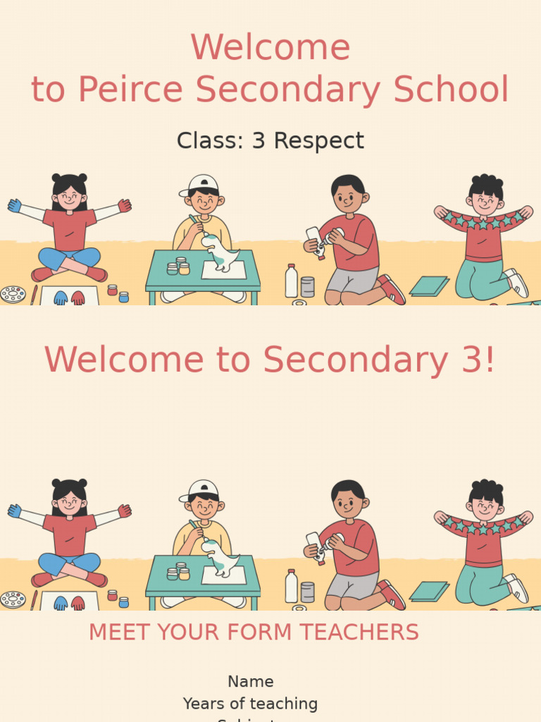 Secondary 3 Class Management Overview | PDF