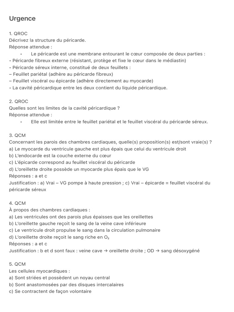 Anatomie et Fonctionnement Cardiaque | PDF | Cœur | Valve cardiaque