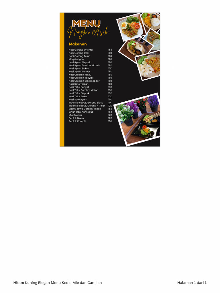 Hitam Kuning Elegan Menu Kedai Mie Dan Camilan - 20240624 - 173948 ...