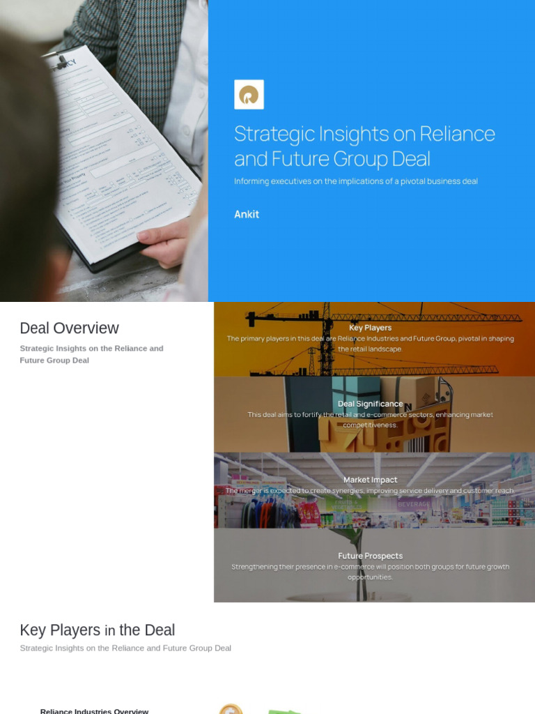 Reliance and Future Group Deal Overview - PDF - 20241015 - 161747 ...