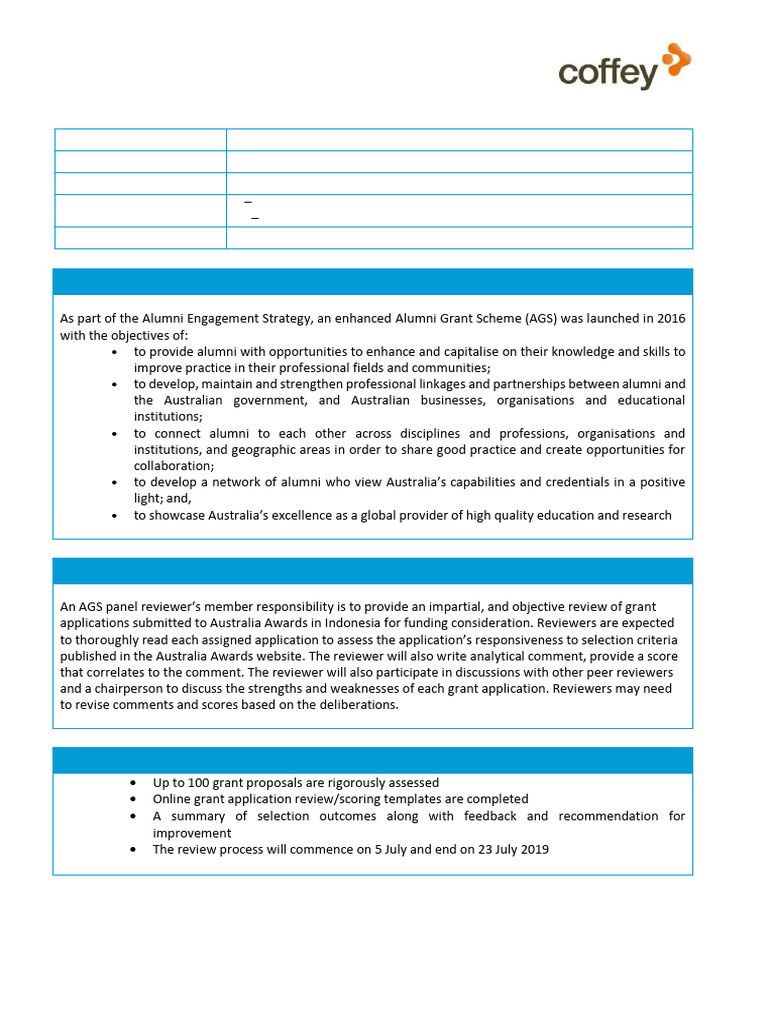 2019R2 AGS Reviewer Panel - Position Description | PDF