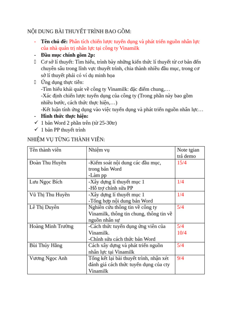 Nội-dung-cv-QTNL 2 | PDF