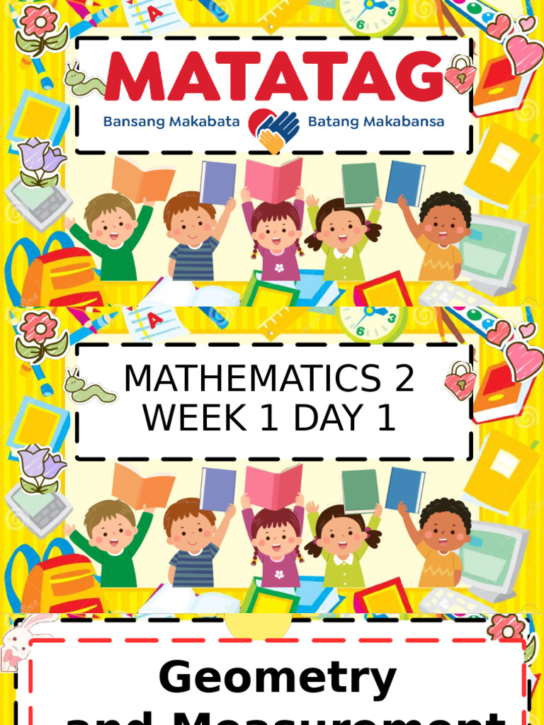 Mathematics 2 Quarter 1 Week 1 | PDF | Shape | Rectangle