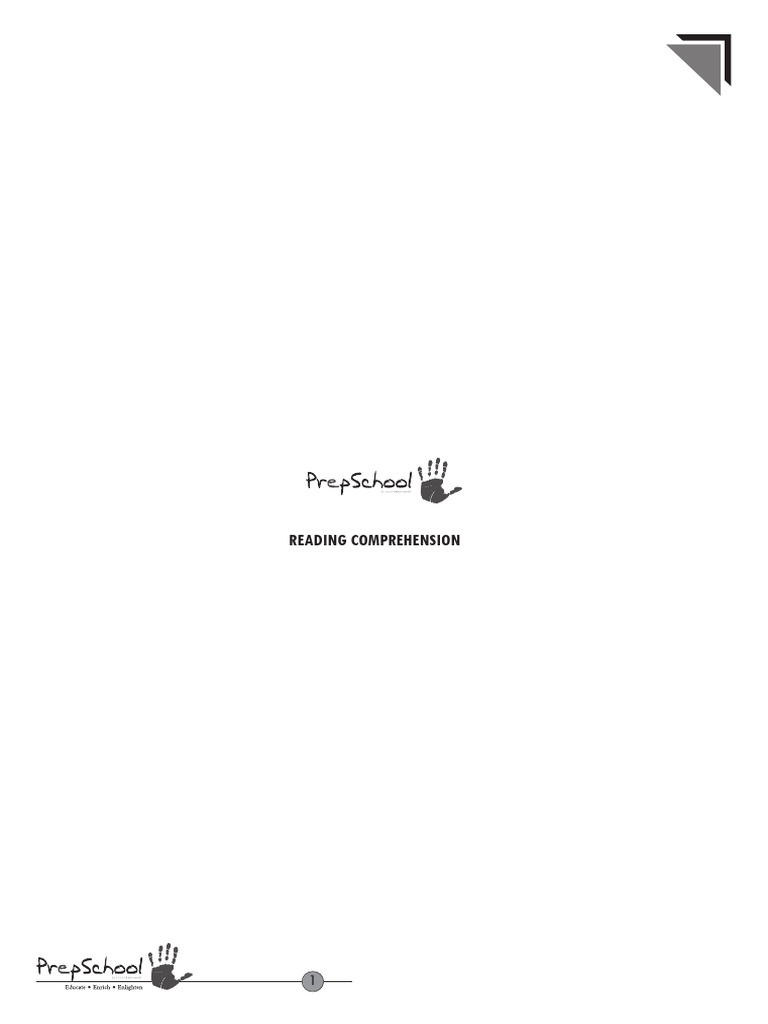 Lecture Notes - Reading Comprehension | PDF | Reading Comprehension ...