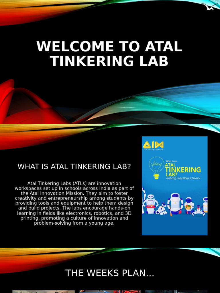 Welcome To ATAL Tinkering Lab | PDF