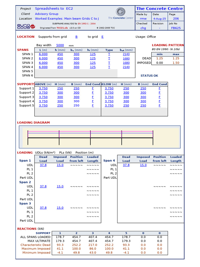 TCC21 Subframe Analysis | PDF | Civil Engineering | Mechanical Engineering