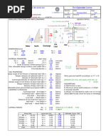 Dyke Wall Design (ACI) | PDF | Civil Engineering | Physics