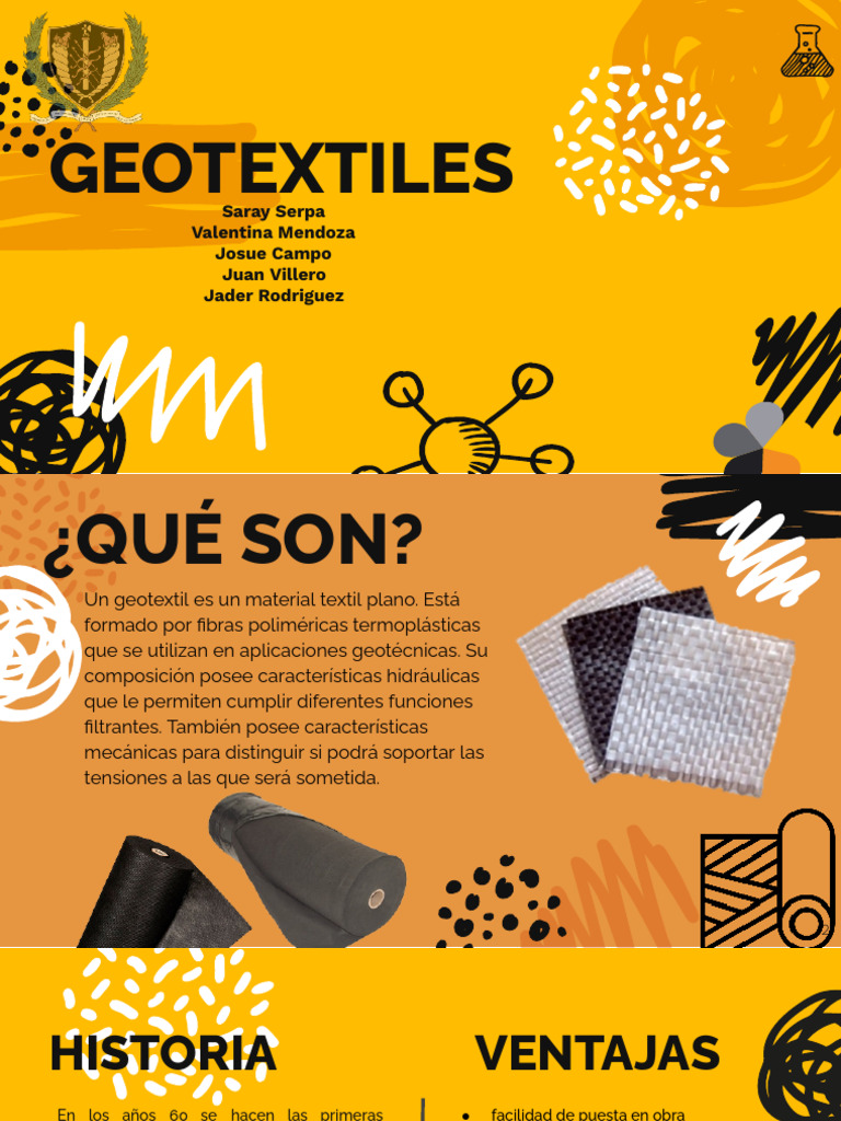 Geotextiles. Una Visión Desde La Ingeniería | PDF | Materiales