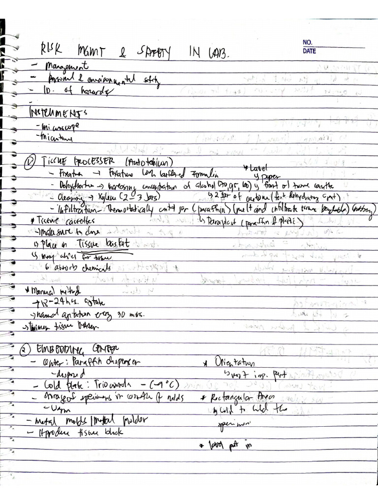 Histopath Notes | PDF
