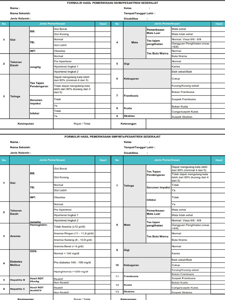 Kertas Bantu Pkg Sekolah | PDF
