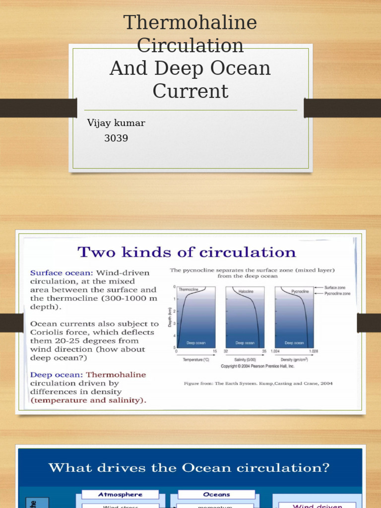 Thermohaline Circulation Explained | PDF | Oceans | Climate Change