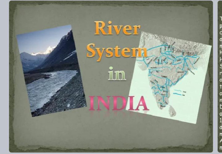 River System in India | PDF
