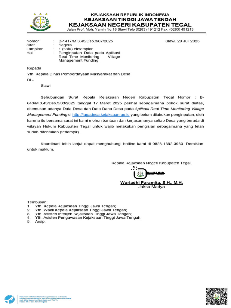 lampiran Penginputan Data pada Aplikasi | PDF