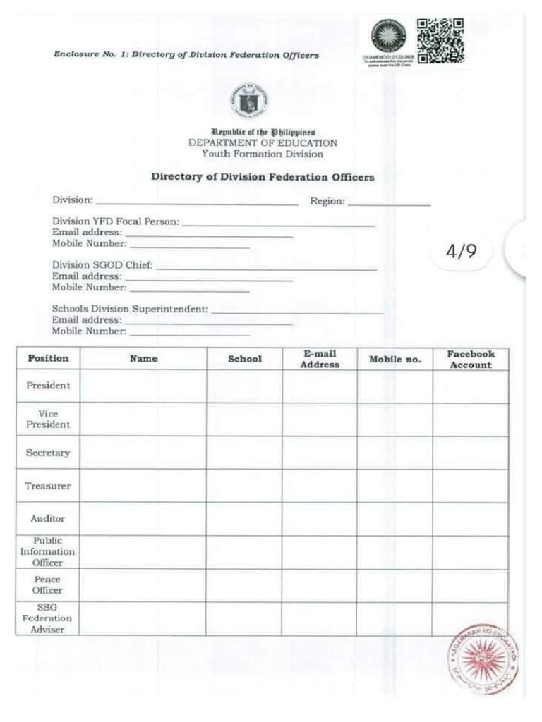Documents For The SPG Election FRM SIR DARYL | PDF