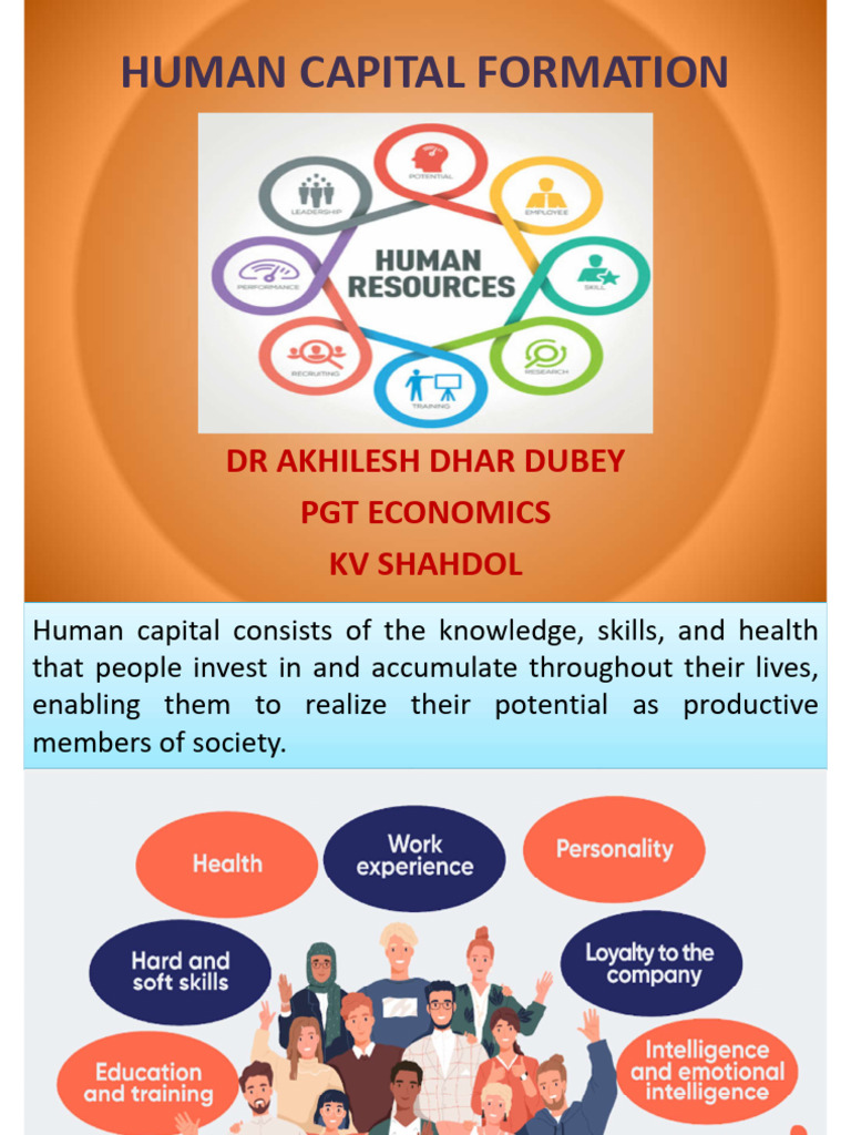 Human Capital Formation in India | PDF | Human Capital | Labour Economics