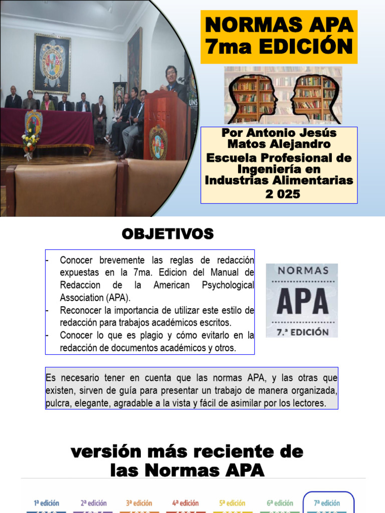Normas APA 7ma Edición: Guía Completa | PDF | Estilo apa | Plagio