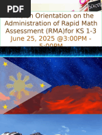 RMA 2025 2026 Slide Presentation Final | PDF | Educational Assessment ...