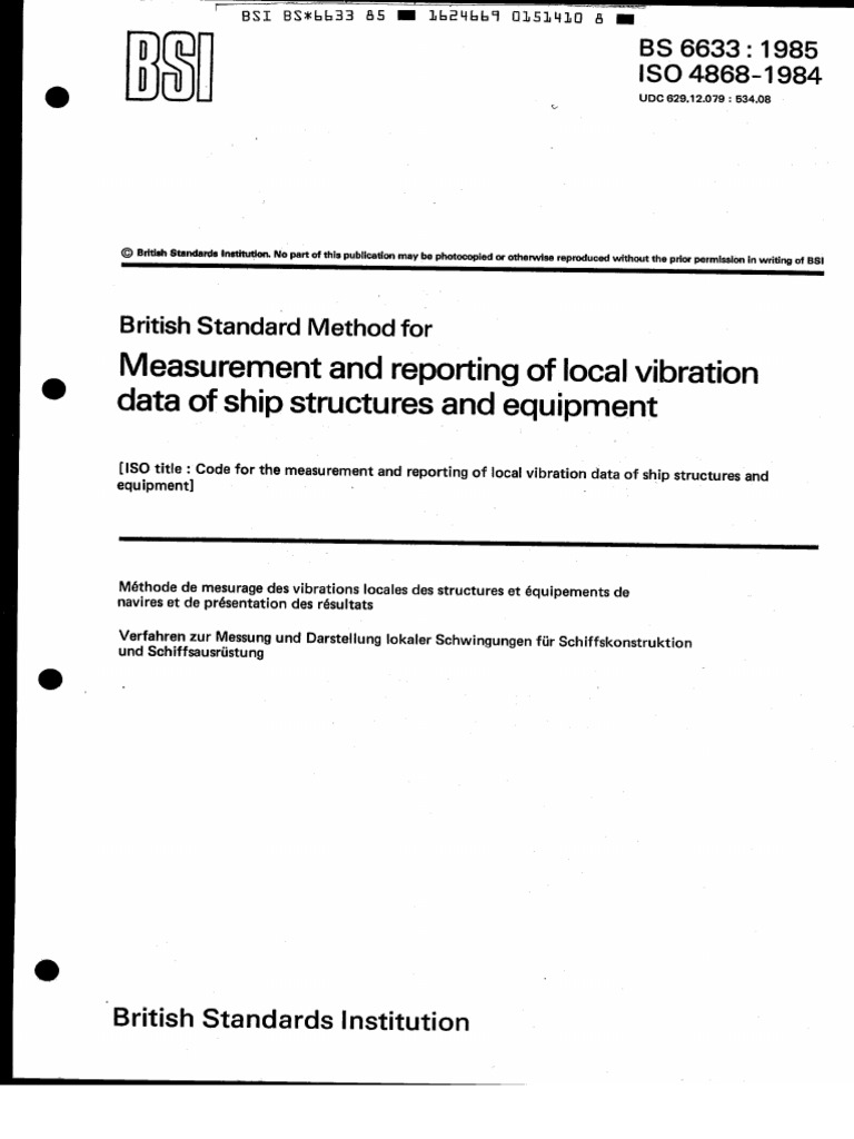 British Standards Copyright Notice | PDF