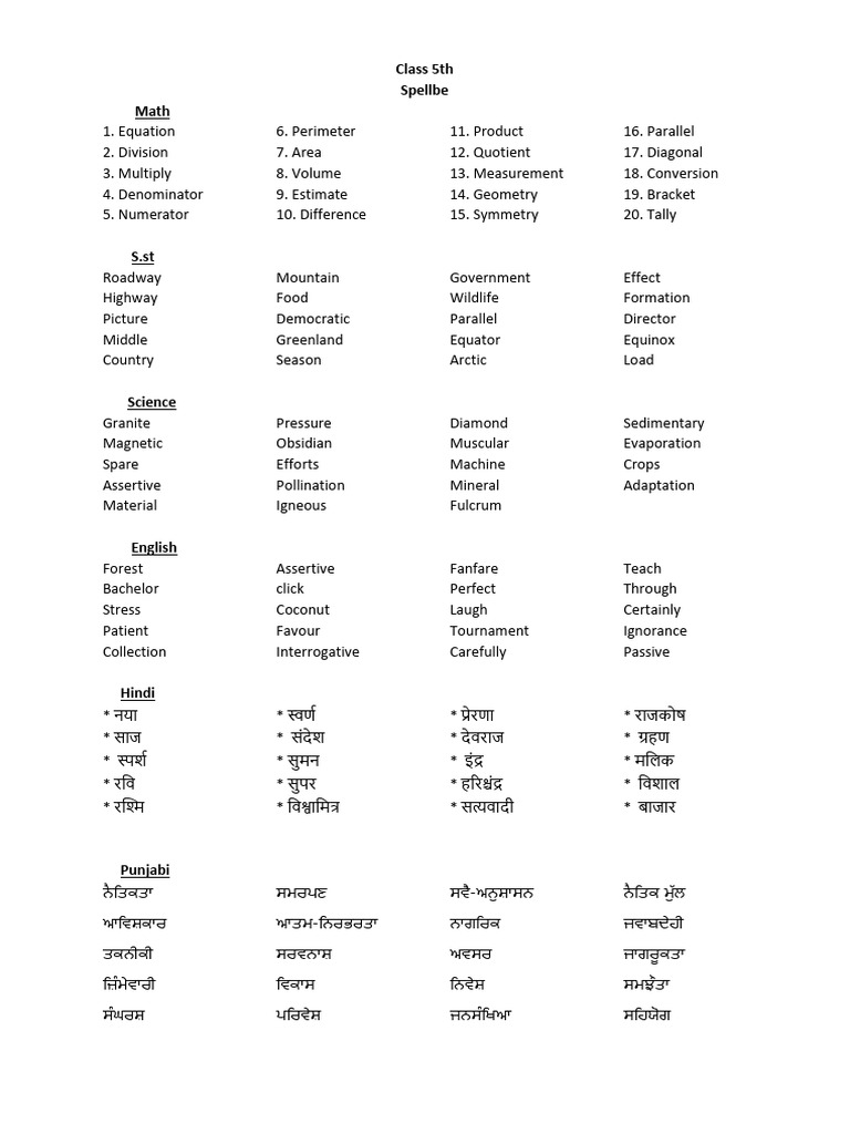 Spell Be | PDF