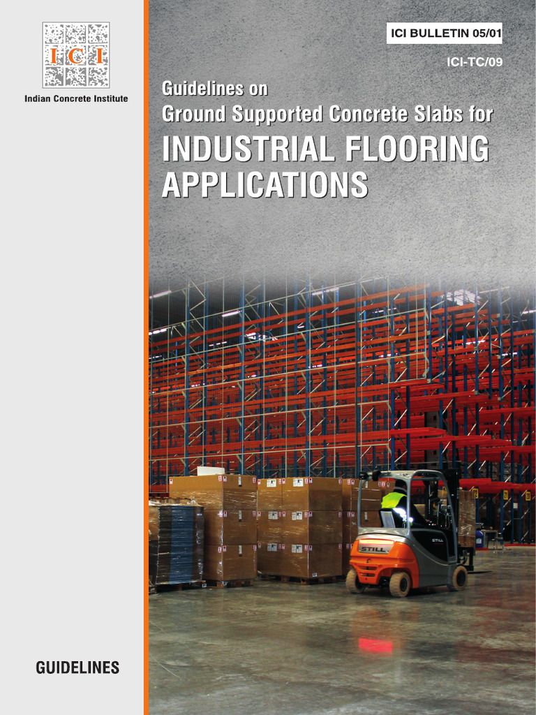 ICI Guidelines On Ground Supported Concrete Slabs For Industrial ...