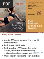 ECF and ICF: Fluid Balance Overview | PDF | Homeostasis | Buffer Solution