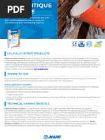 Mapegrout ME05 Technical Data Sheet | PDF | Concrete | Deep Foundation