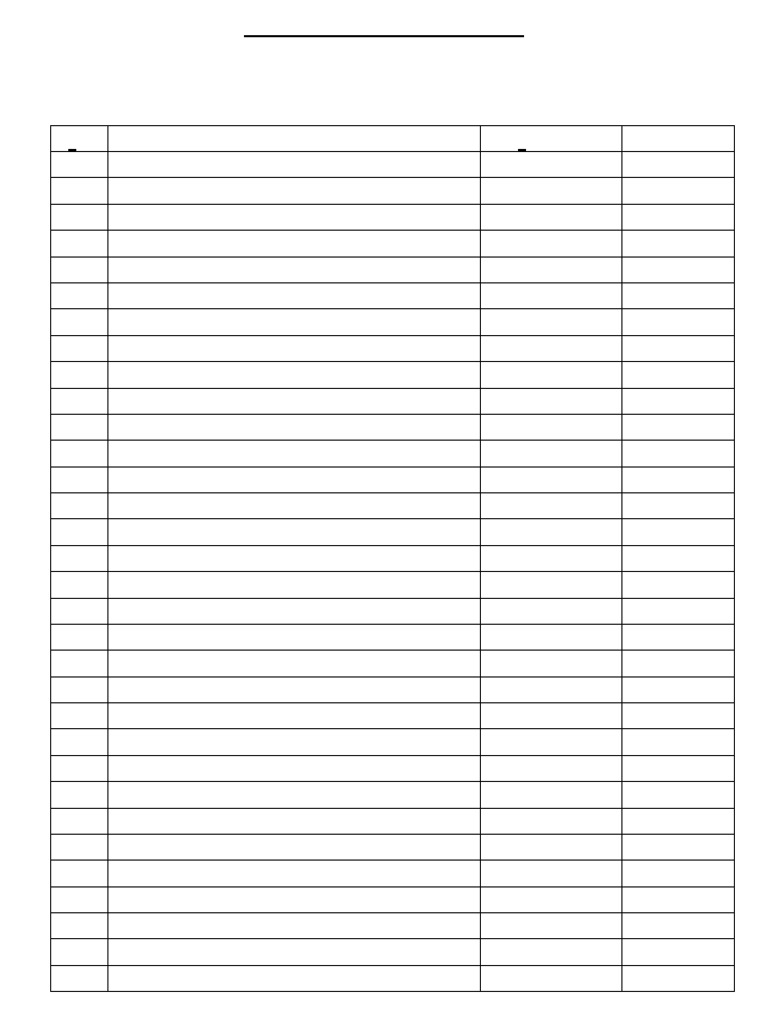 Female Students Tutorial Attendance Sheet | PDF