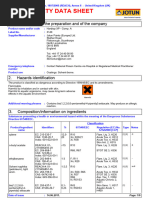 UN1866 Resin Solution Safety Data Sheet | PDF | Dangerous Goods ...