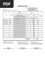 Barangay Time Book and Payroll | PDF