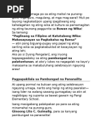 Pambungad Na Salita para Sa Buwan NG Wika | PDF