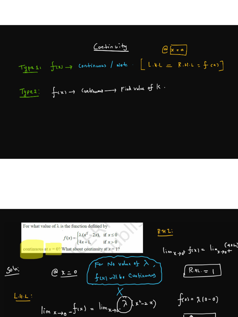 Discontinuity Problems | PDF