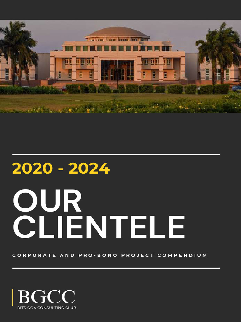 BGCC Clientele 2024 - Compressed | PDF | Marketing Strategy | Marketing