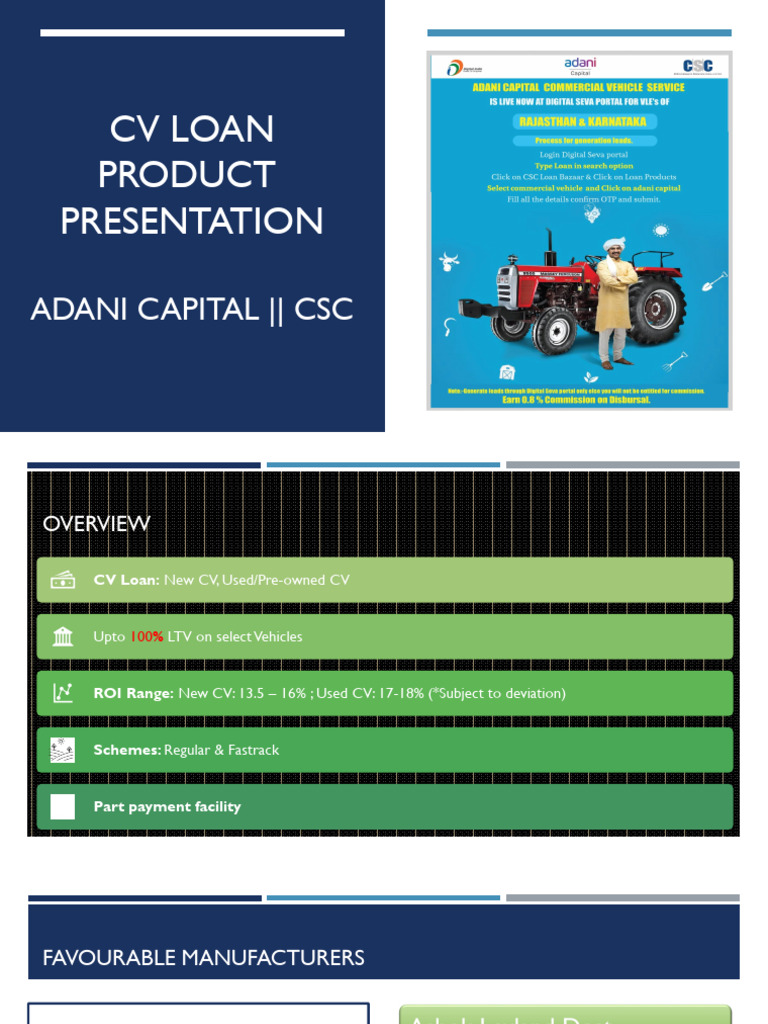 CSC Presentation CV | PDF