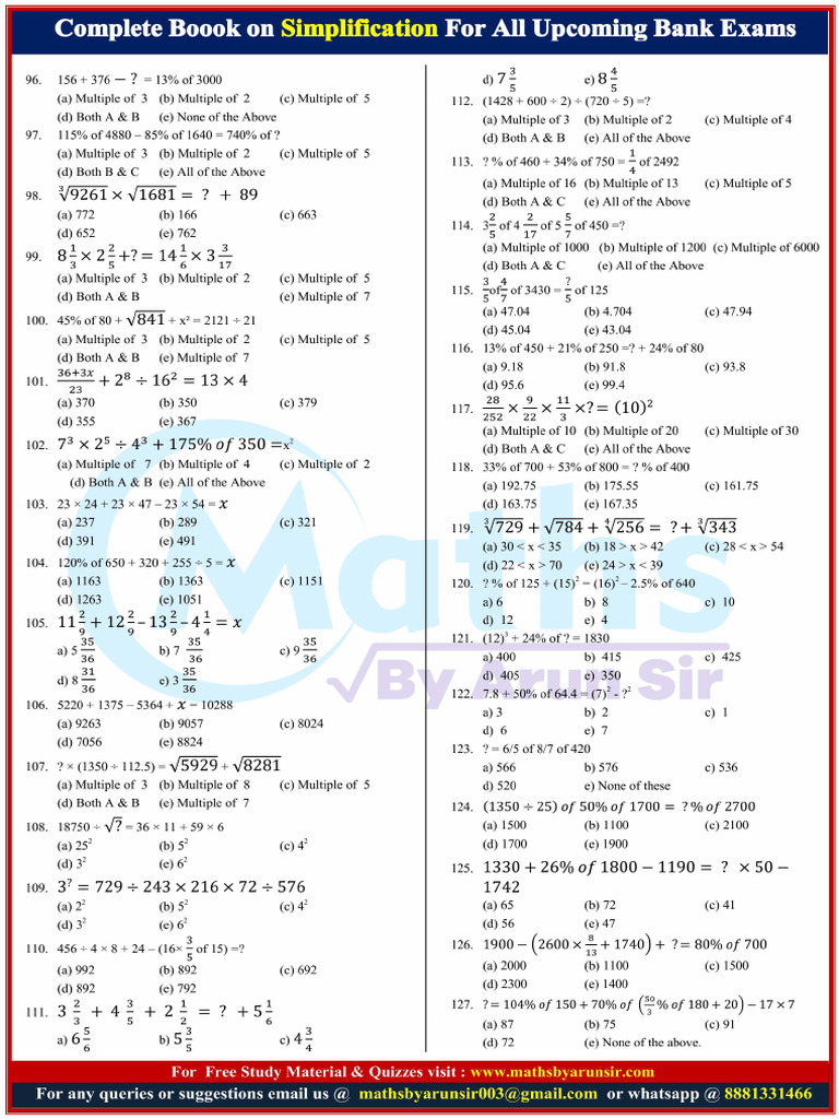Simplification | PDF